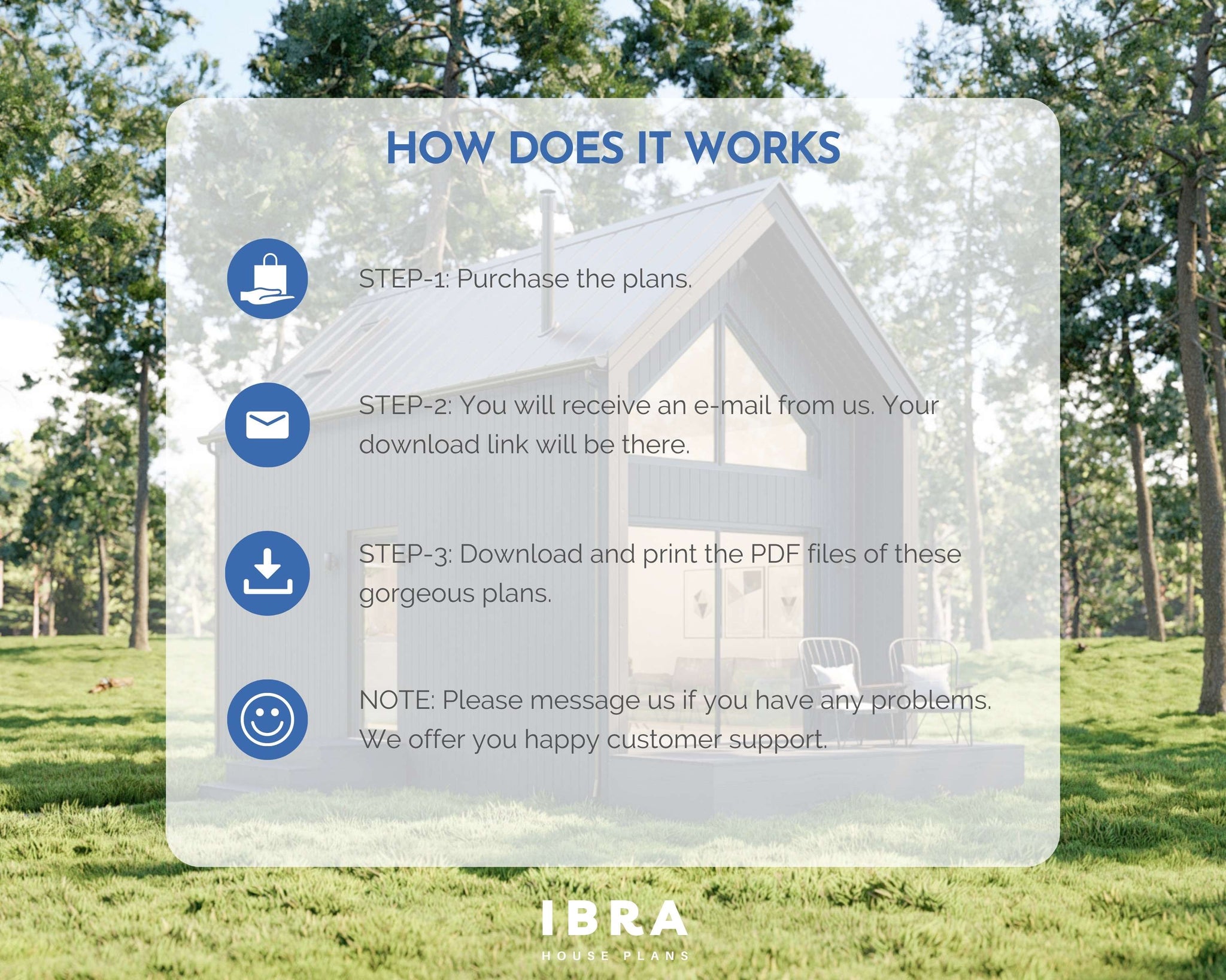 Modern Tiny House, 1 Bedroom, 12’ x 20’ – Ibra House Plans